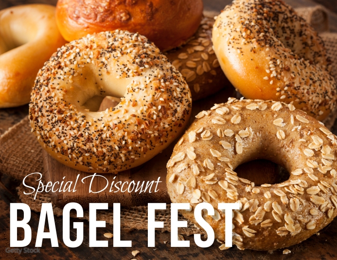 bagel fest (1) Template | PosterMyWall