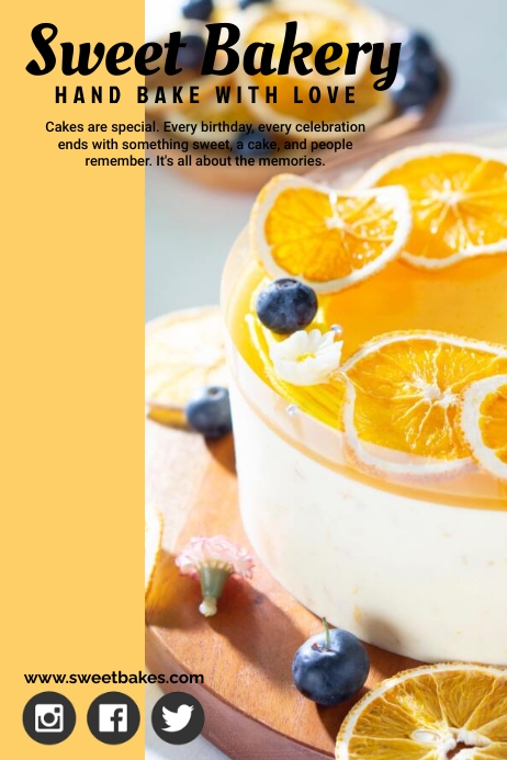 bake poster Template | PosterMyWall