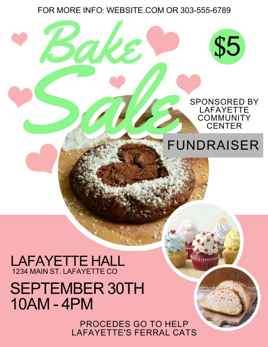 Bake Sale Template | PosterMyWall