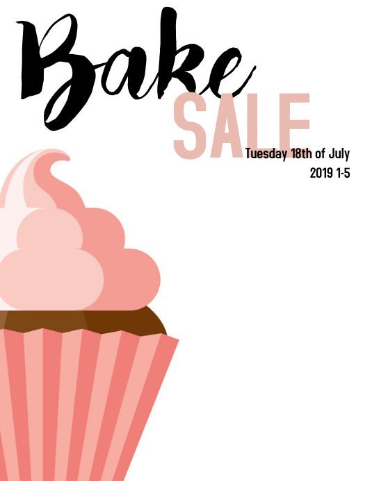 Bake Sale Template PosterMyWall Bake Sale Template PosterMyWall