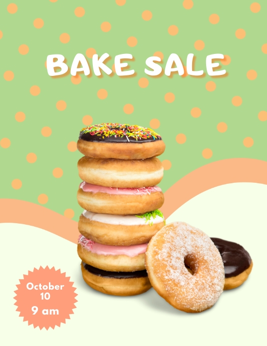 Bake Sale Flyer Template | PosterMyWall