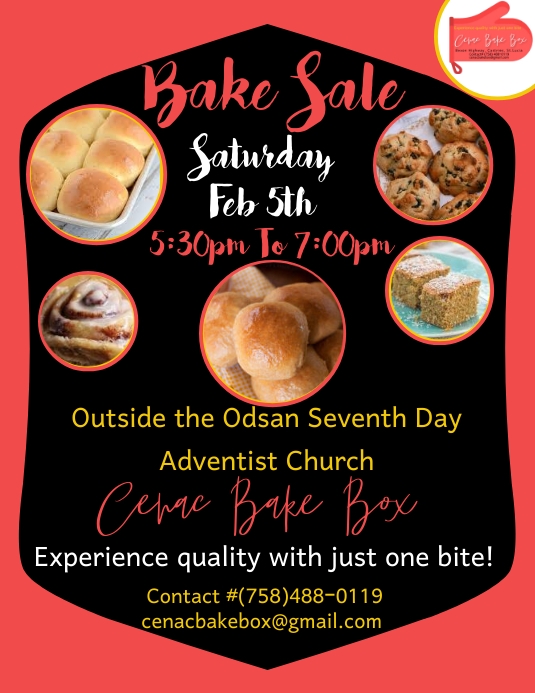 Bake Sale flyer template | PosterMyWall