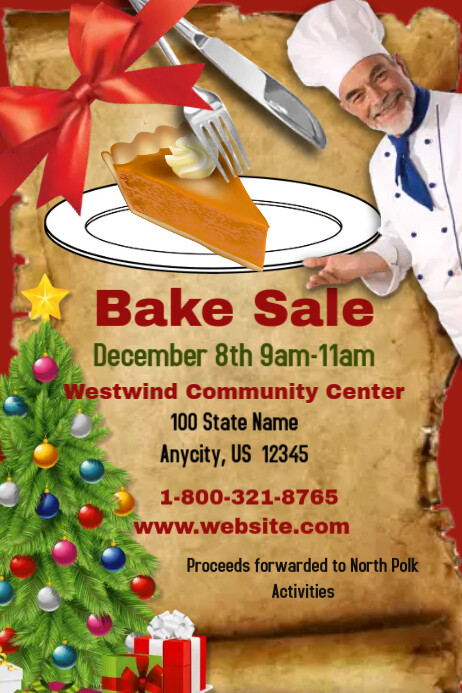 Bake Sale Template | PosterMyWall