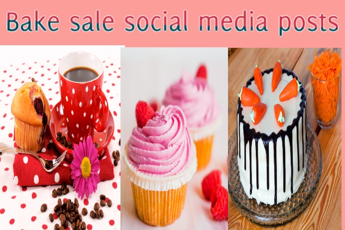 Bake sale social media posts Template | PosterMyWall