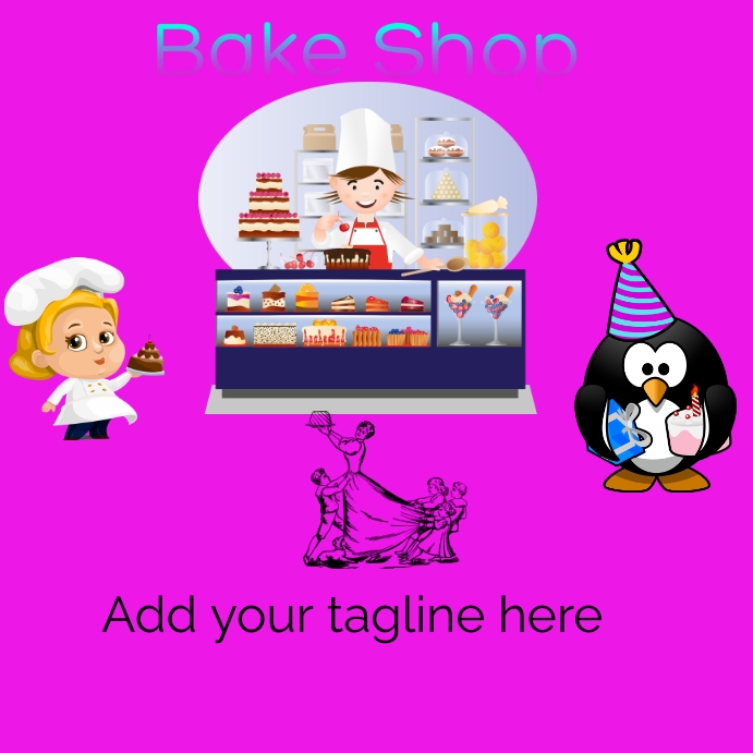 Bake Shop logo desing Template | PosterMyWall