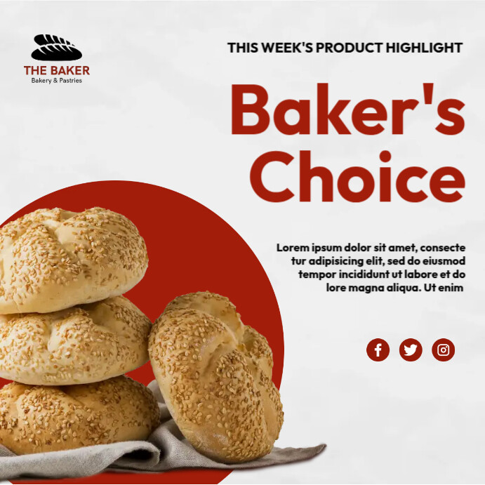 Copy of Baked Ads | PosterMyWall