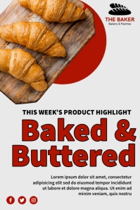 Baked Bread Ads Template | PosterMyWall