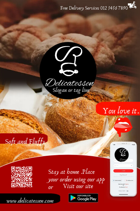 bakery delicatessen Template | PosterMyWall