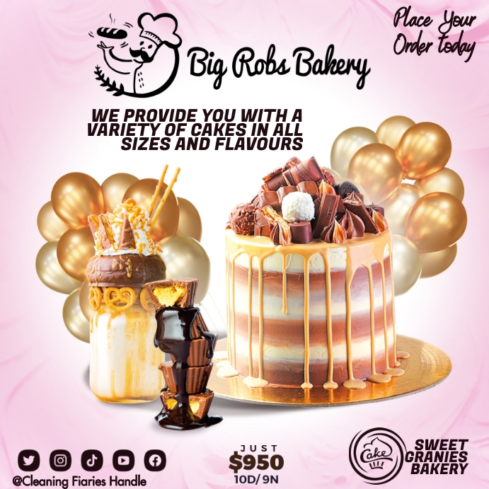 bakery Template | PosterMyWall