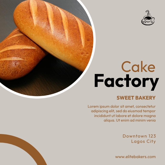 Bakery flyer Template | PosterMyWall