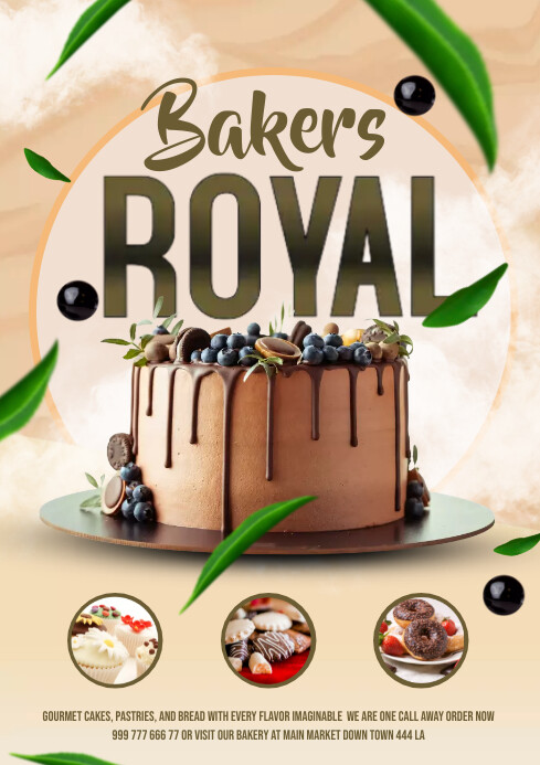 Bakery flyer Template | PosterMyWall