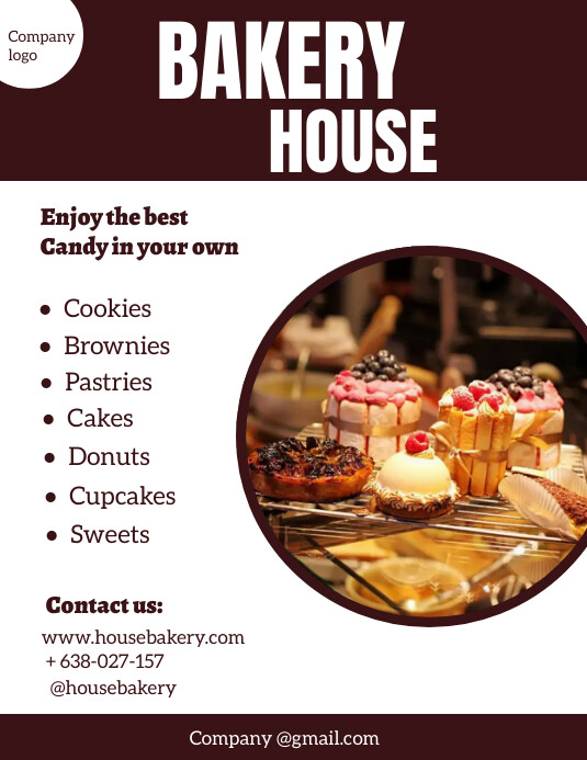 Copy of Bakery house | PosterMyWall