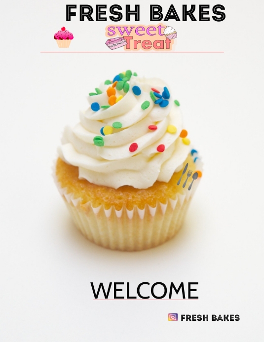 Bakery menus Template | PosterMyWall