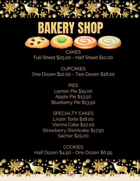 Bakery Sale | PosterMyWall