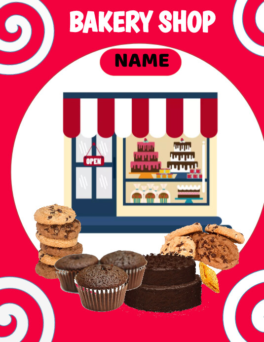 Bakery shop design template | PosterMyWall