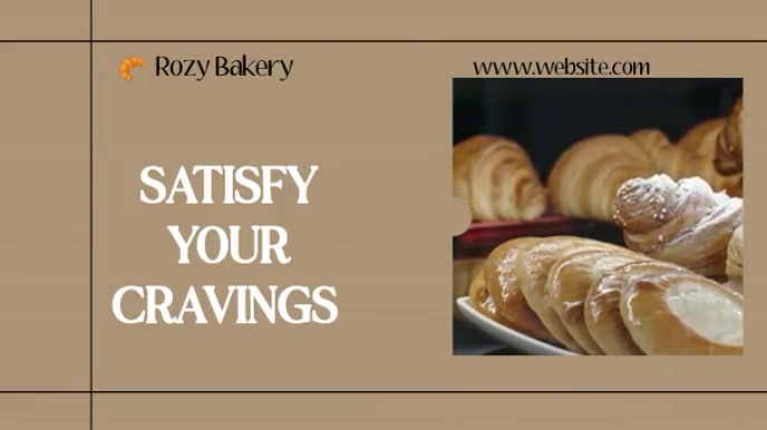 Plantilla de Bakery Shop Promotion Video | PosterMyWall