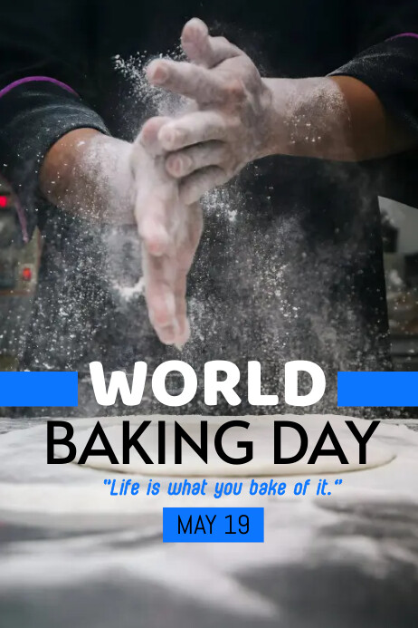 Baking day template | PosterMyWall