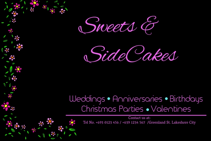 Baking Poster Template | PosterMyWall