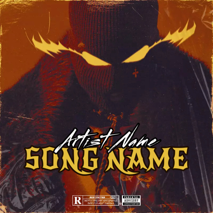 balaclava money cover music trap mixtape rap Template | PosterMyWall