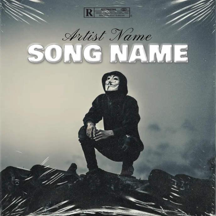 balaclava money cover music trap mixtape rap Template | PosterMyWall