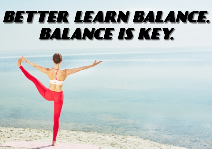 BALANCE AND BETTER QUOTE TEMPLATE | PosterMyWall