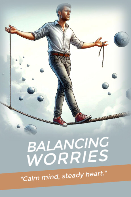 Balance worries Template | PosterMyWall