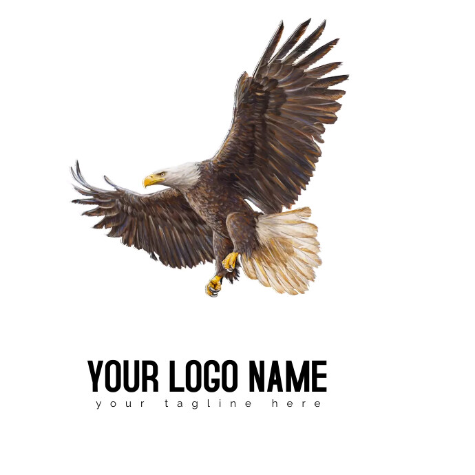 Bald Eagle Drawing Template | PosterMyWall