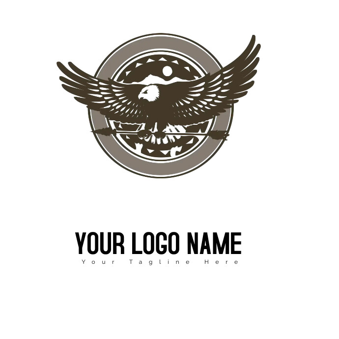 Bald Eagle Logo Hawk Template | PosterMyWall