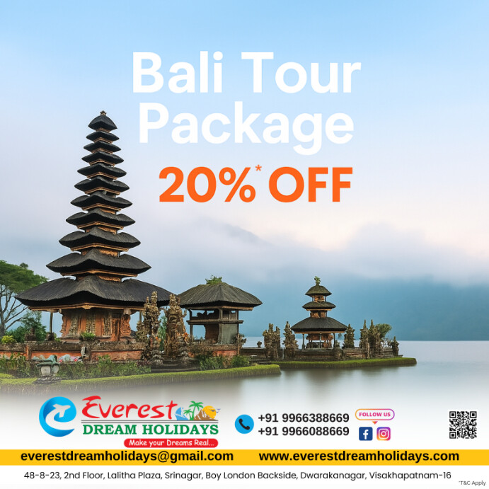 Bali Template | PosterMyWall