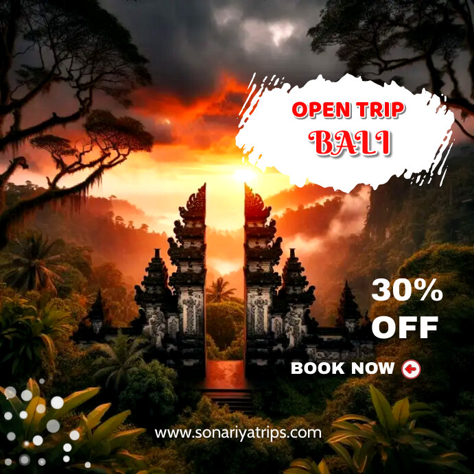 bali tour package Template | PosterMyWall