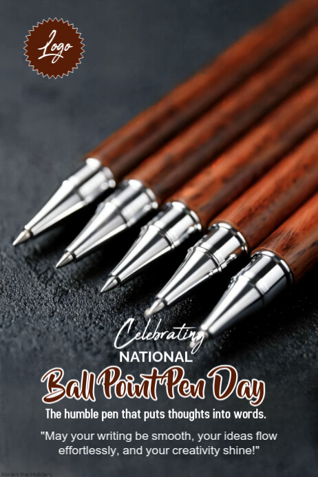Ball point pen Template | PosterMyWall