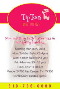 Ballroom Poster Template | PosterMyWall