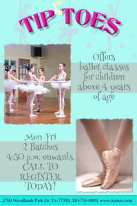 Ballet Flyer Template | PosterMyWall