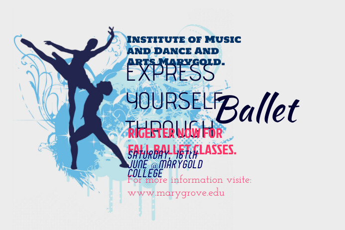 Ballet Poster Template | PosterMyWall