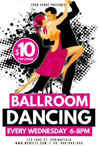 Ballroom dancing for beginners Template | PosterMyWall