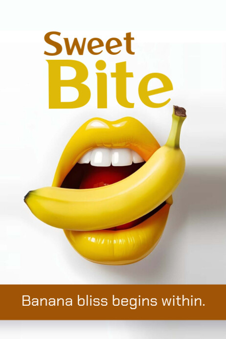 Banana Template | PosterMyWall
