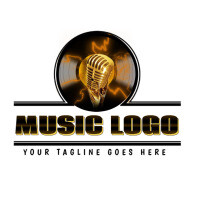 music logo, band logo, concert logo, Template | PosterMyWall