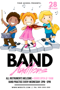 220+ auditions Customizable Design Templates | PosterMyWall