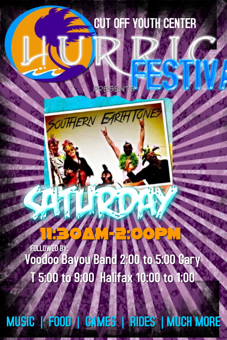 Band Bar Festival Community Event Flyer Poster | PosterMyWall