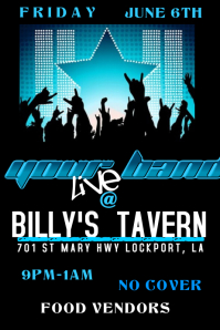 Concert Flyer Template | PosterMyWall