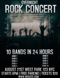 Concert Flyer Template | PosterMyWall