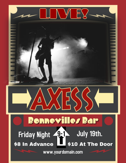 band Template | PosterMyWall