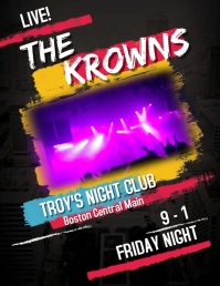 band Template | PosterMyWall