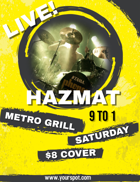 band Template | PosterMyWall