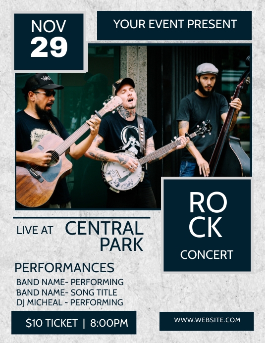 Copy of BAND | PosterMyWall