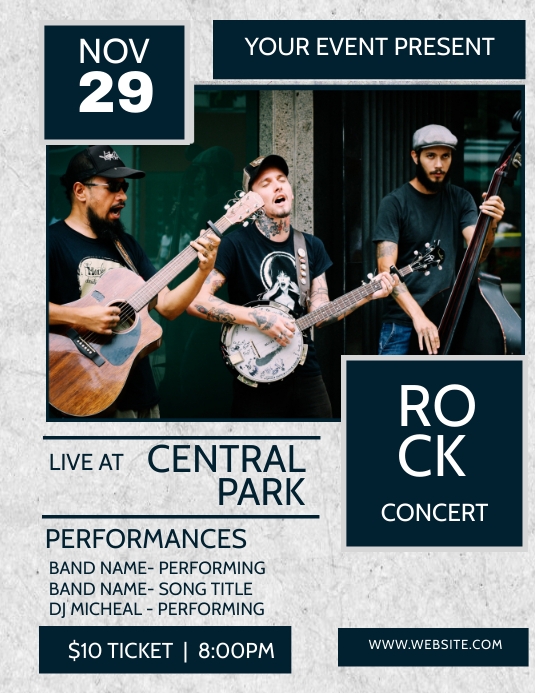 Copy of BAND | PosterMyWall