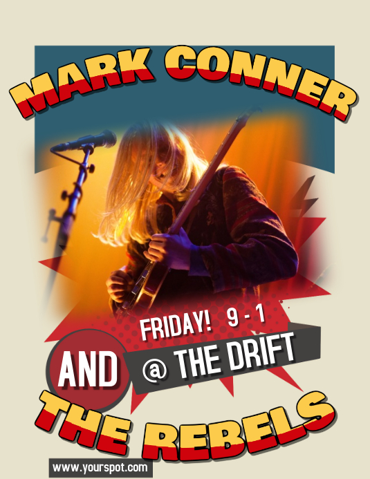 band Template | PosterMyWall