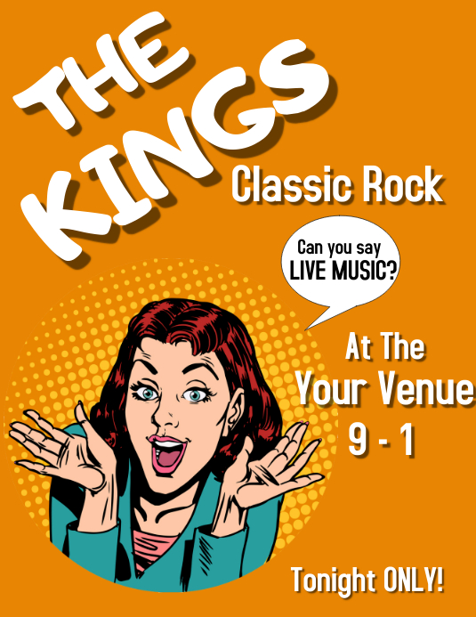 band Template | PosterMyWall