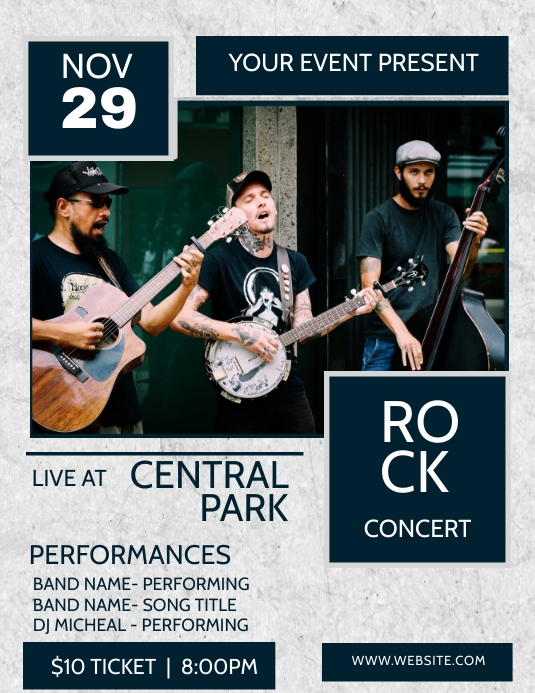 BAND Template | PosterMyWall