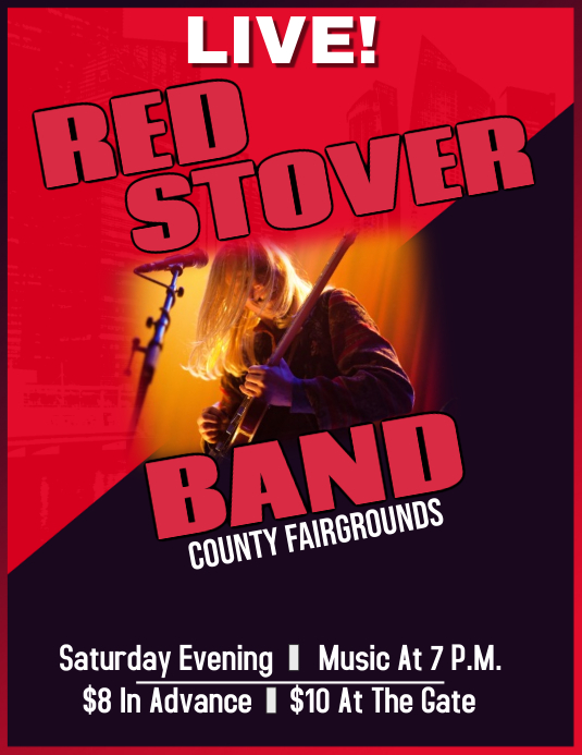 band Templat | PosterMyWall